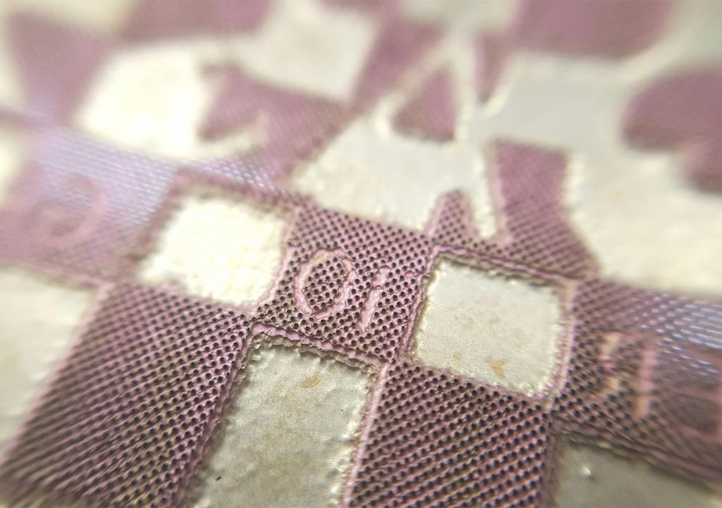 wako14_deboss-plate-up | 活版印刷研究所